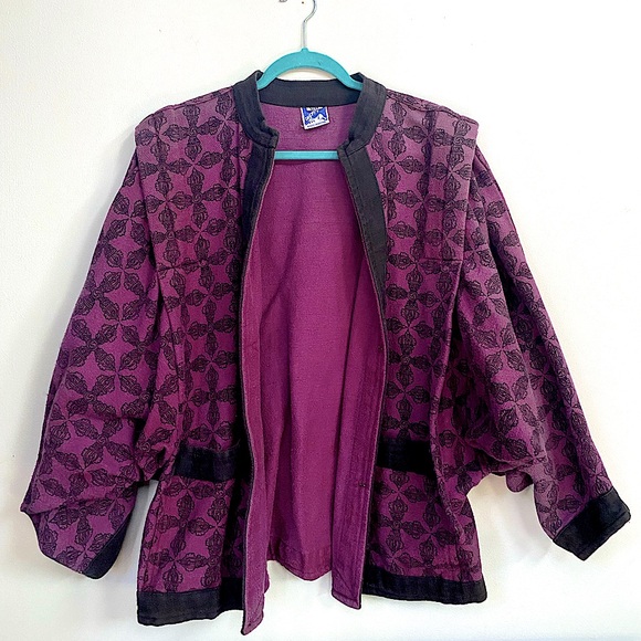 Cheppu | Jackets & Coats | Vintage Nepali Womens Patterned 0 Cotton ...
